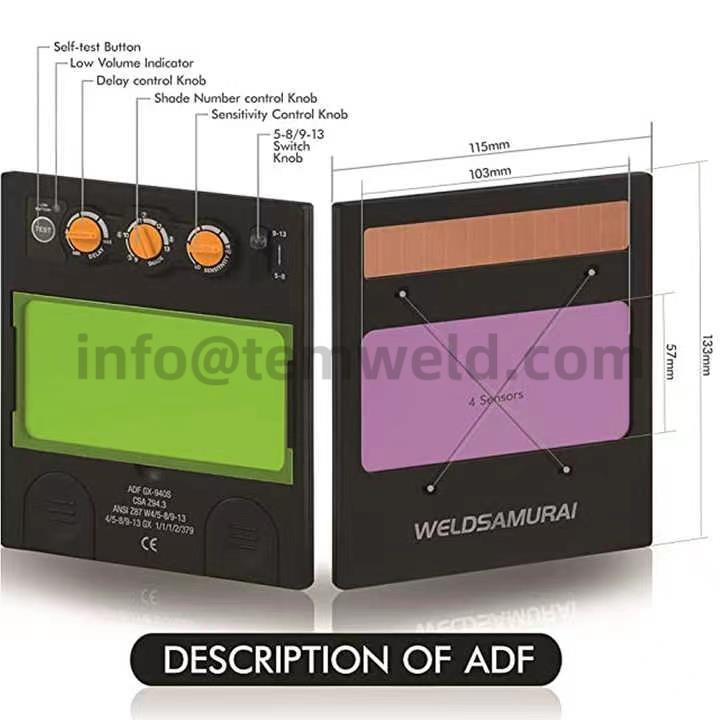 Welding helmet - web