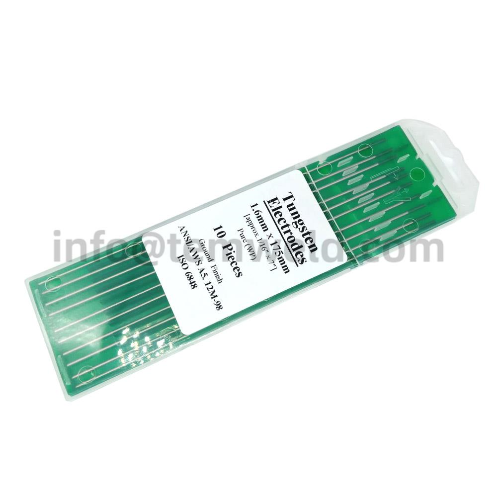WP Pure Tungsten Electrodes - web
