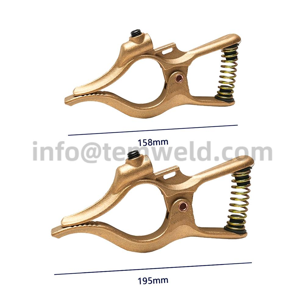 300A 500A Type Brass Duck Bill Spring Clamp - web